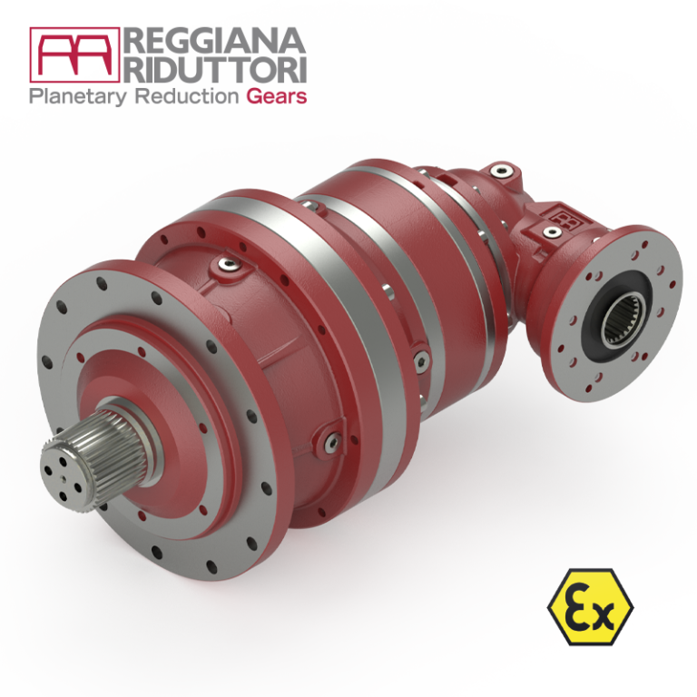 Reductores planetarios. Reductores de velocidad. Maquinaria industrial.